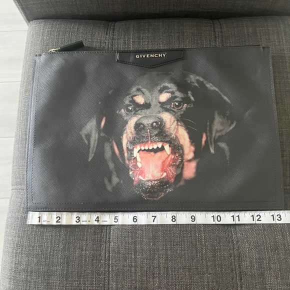 Givenchy | Bags | Givenchy Rottweiler Clutch Bag | Poshmark